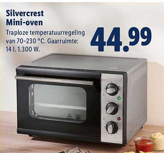 Silvercrest Mini-Oven Aanbieding bij Lidl - FolderFeest.nl