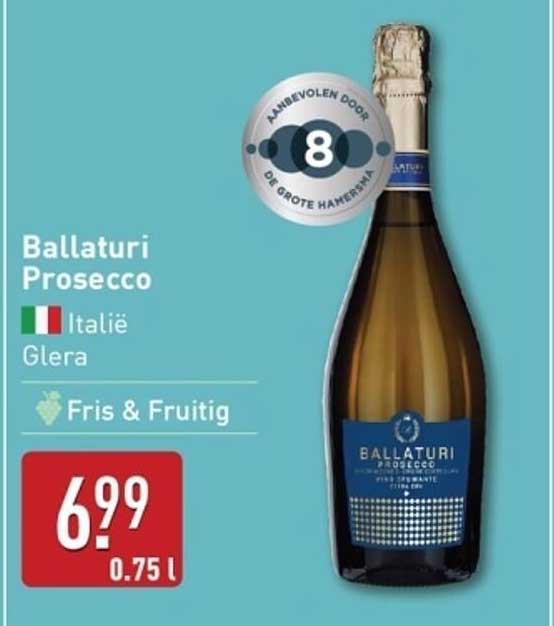 Ballatur Prosecco aanbieding bij ALDI