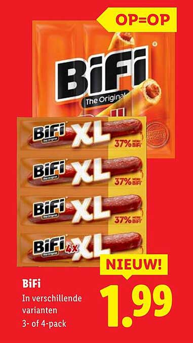 Bifi Aanbieding bij Lidl - FolderFeest.nl