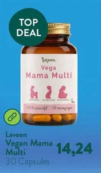 Laveen Vegan Mama Multi 30 Capsules Aanbieding bij Holland & Barrett ...