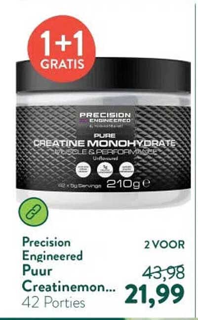 Precision Engineered Puur Creatinemon... 1+1 Gratis Aanbieding bij ...