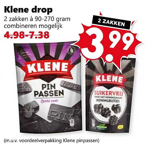 Klene Drop Aanbieding bij Coop - FolderFeest.nl