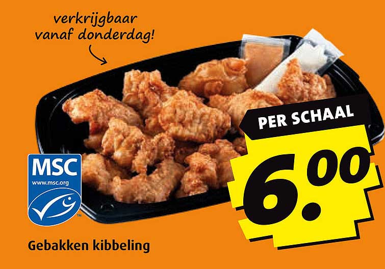 Gebakken Kibbeling Aanbieding bij Boni - FolderFeest.nl
