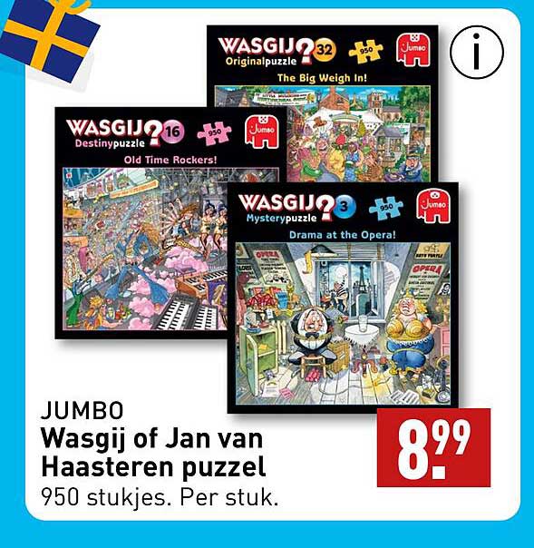 Wasgij Of Jan Van Haasteren Puzzel aanbieding bij ALDI