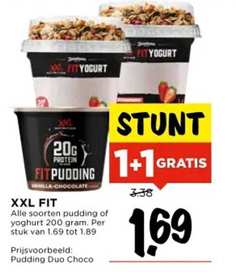 Xxl Fit Aanbieding bij Vomar - FolderFeest.nl