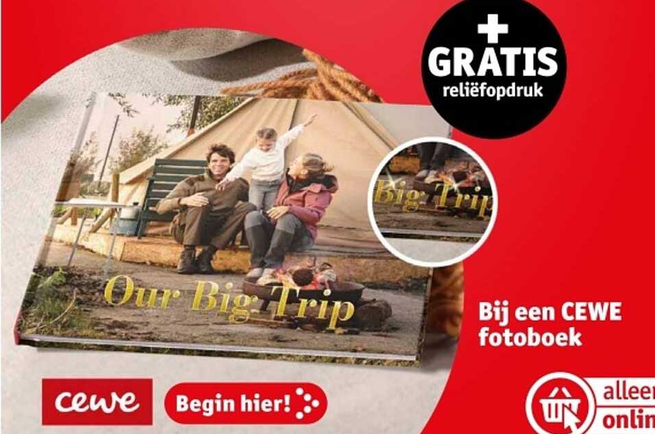 Bij Een Cewe Fotoboek Aanbieding bij Kruidvat - FolderFeest.nl