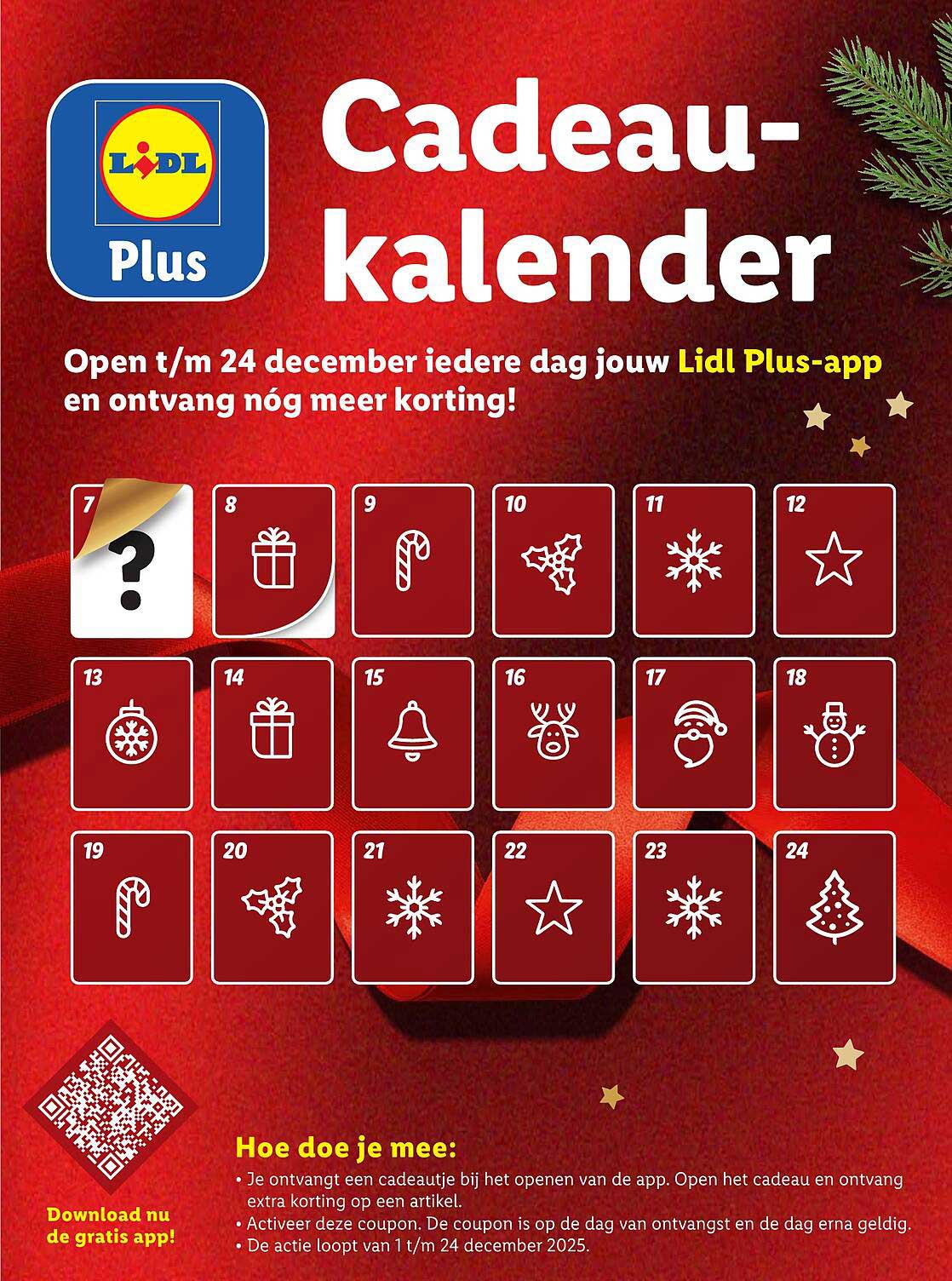 Cadeau-Kalender Aanbieding bij Lidl - FolderFeest.nl