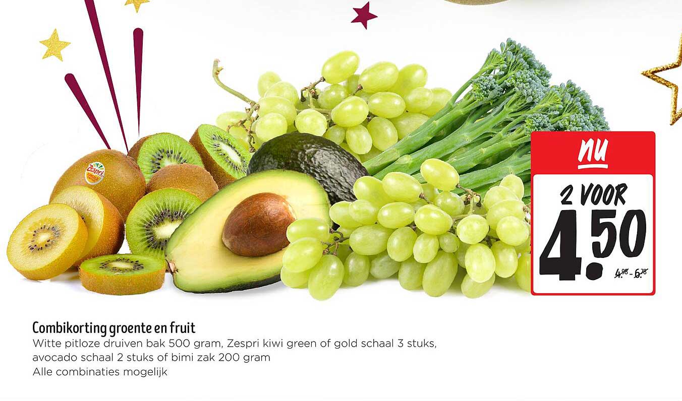 Combikorting Groente En Fruit Aanbieding bij Jumbo - FolderFeest.nl