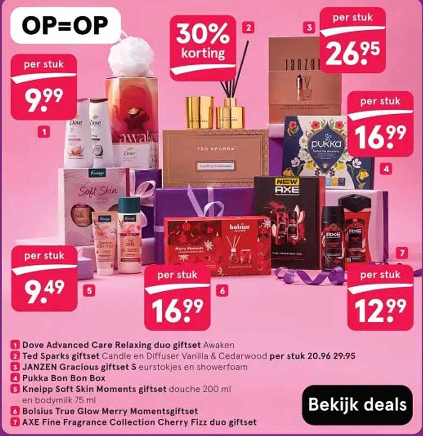 Dove Advanced Care Relaxing Duo Giftset Awaken Aanbieding bij Etos ...