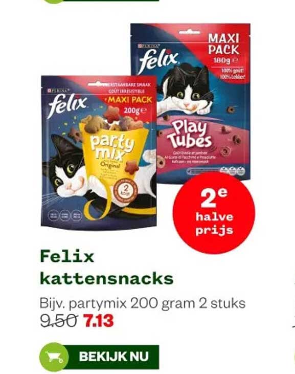Felix Kattensnacks Aanbieding bij Welkoop - FolderFeest.nl