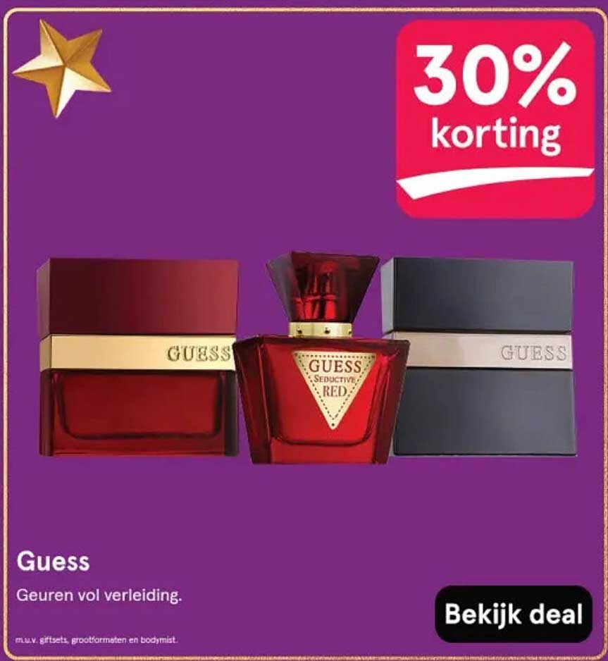 Guess Aanbieding bij Etos - FolderFeest.nl