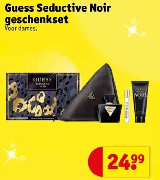 Guess Seductive Noir Geschenkset Aanbieding bij Kruidvat - FolderFeest.nl