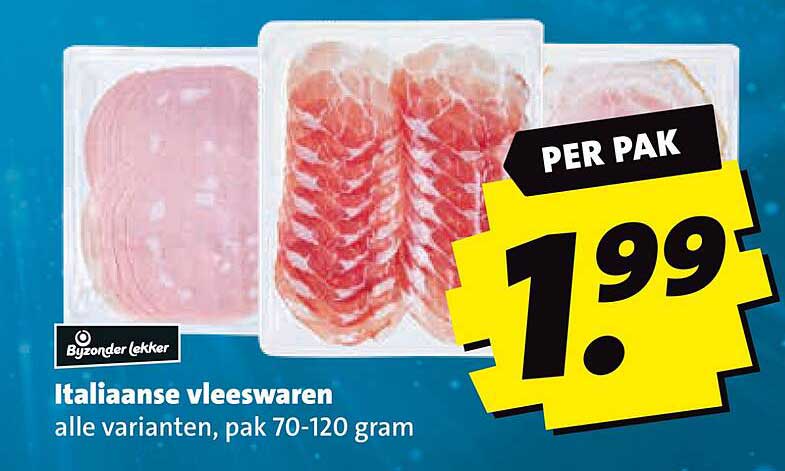 Italiaanse Vleeswaren Aanbieding bij Boni - FolderFeest.nl