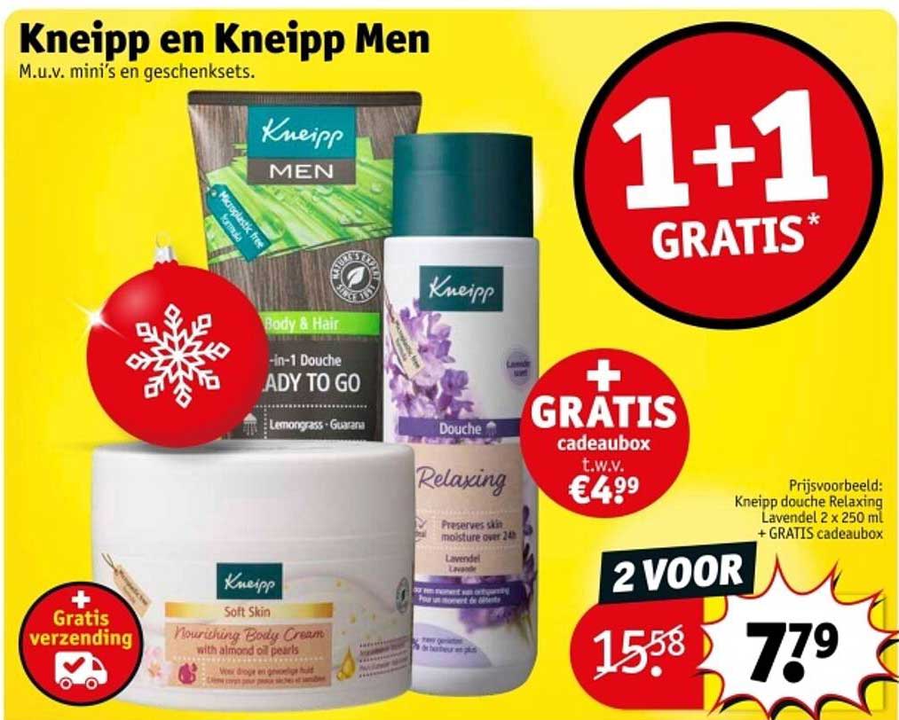 Kneipp En Kneipp Men Aanbieding bij Kruidvat - FolderFeest.nl