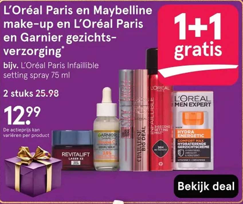 L’oréal Paris En Maybelline Make-Up En L’oréal Paris En Garnier ...