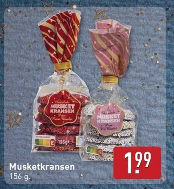 Musketkransen 156 G Aanbieding bij ALDI - FolderFeest.nl