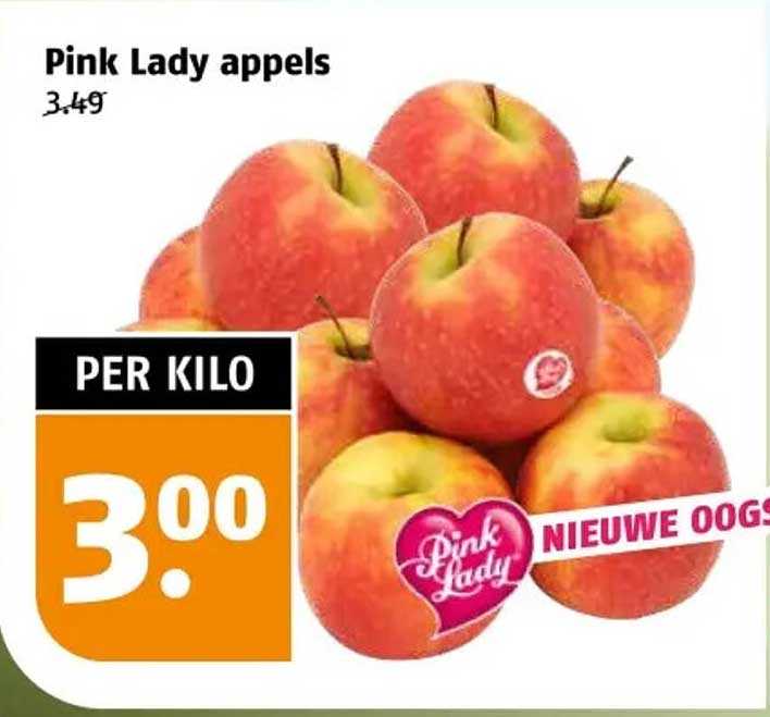 Pink Lady Appels Aanbieding bij Poiesz - FolderFeest.nl