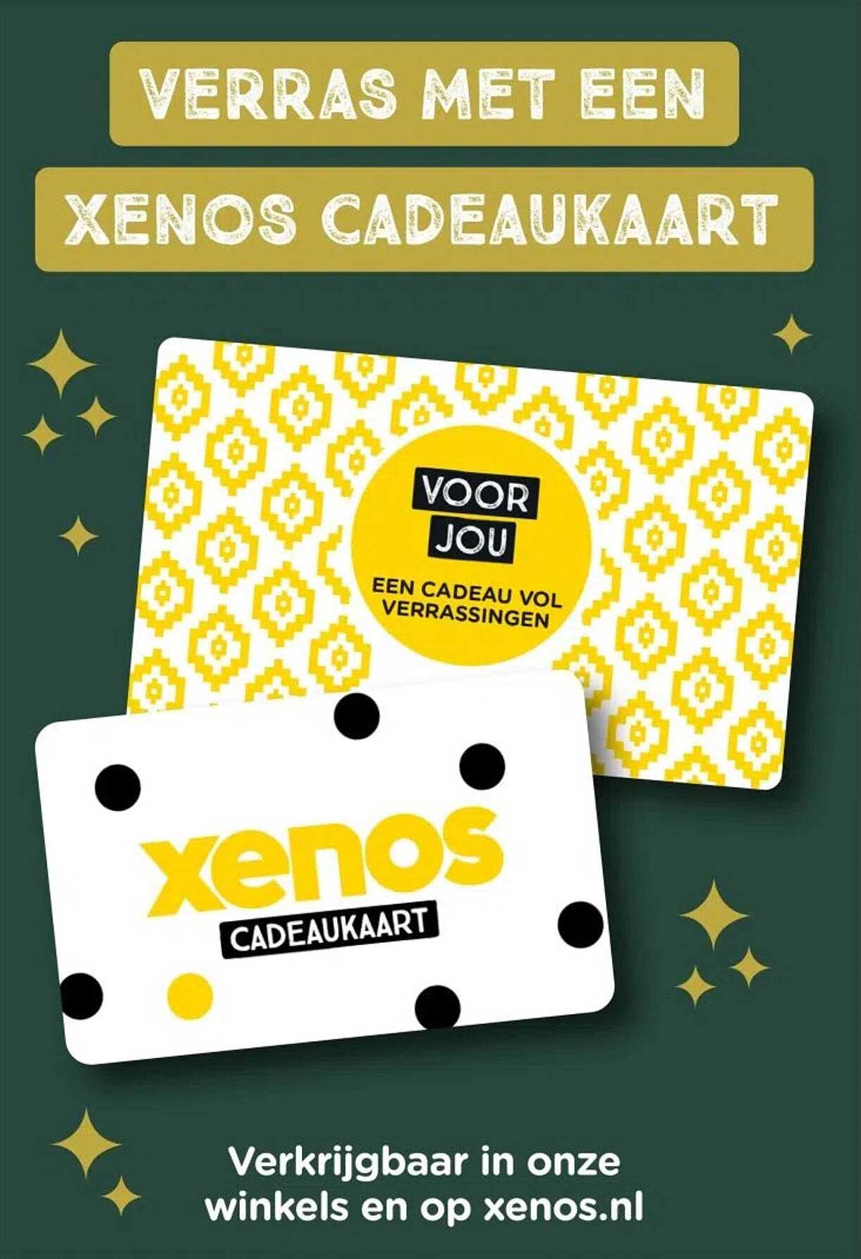 Verras Met Een Xenos Cadeaukaart Aanbieding bij Xenos - FolderFeest.nl