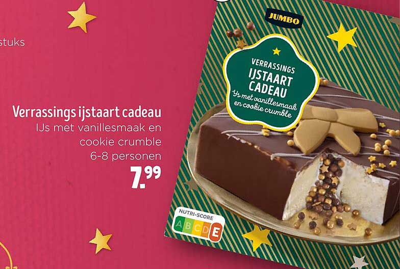 Verrassings Ijstaart Cadeau Aanbieding bij Jumbo - FolderFeest.nl