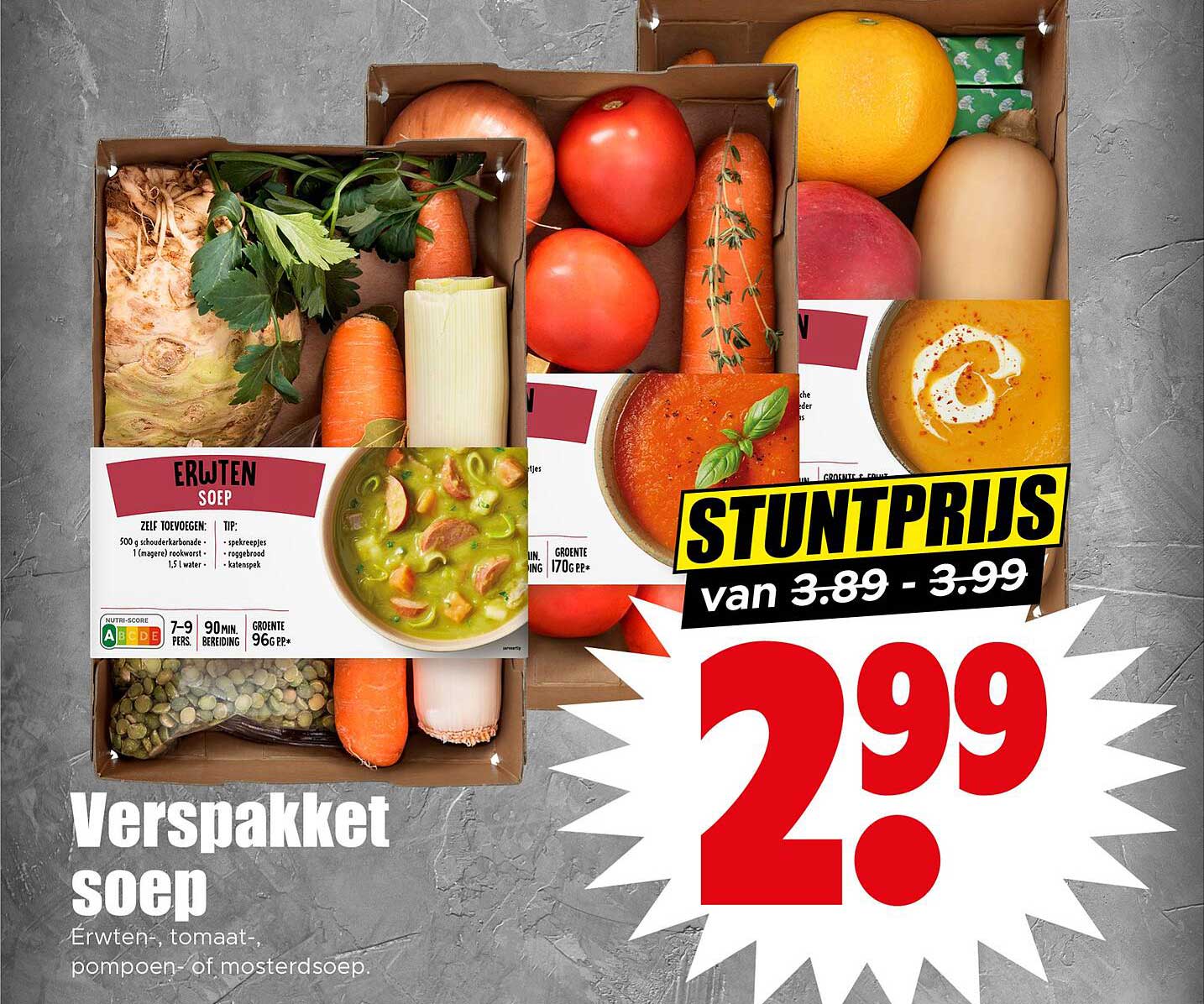 Verspakket Soep Aanbieding bij Dirk - FolderFeest.nl