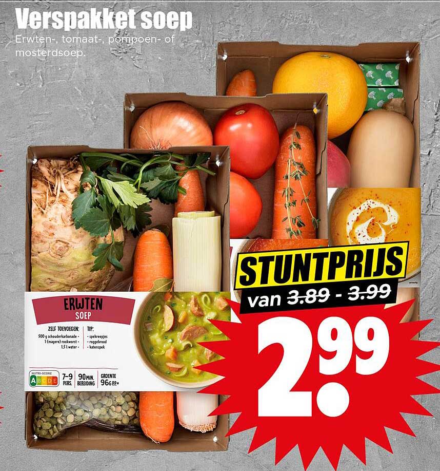 Verspakket Soep Aanbieding bij Dirk - FolderFeest.nl