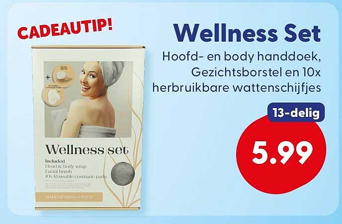 Wellness Set Aanbieding bij Die Grenze - FolderFeest.nl