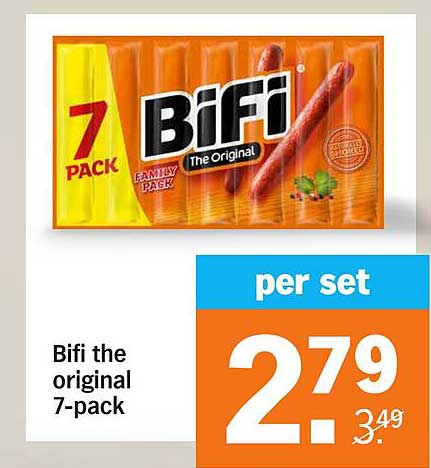 Bifi The Original 7-Pack aanbieding bij Albert Heijn