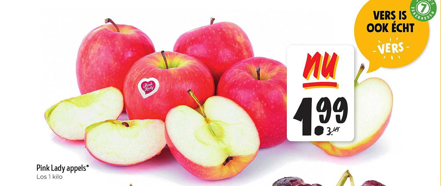 Pink Lady Appels* Aanbieding bij Jumbo - FolderFeest.nl