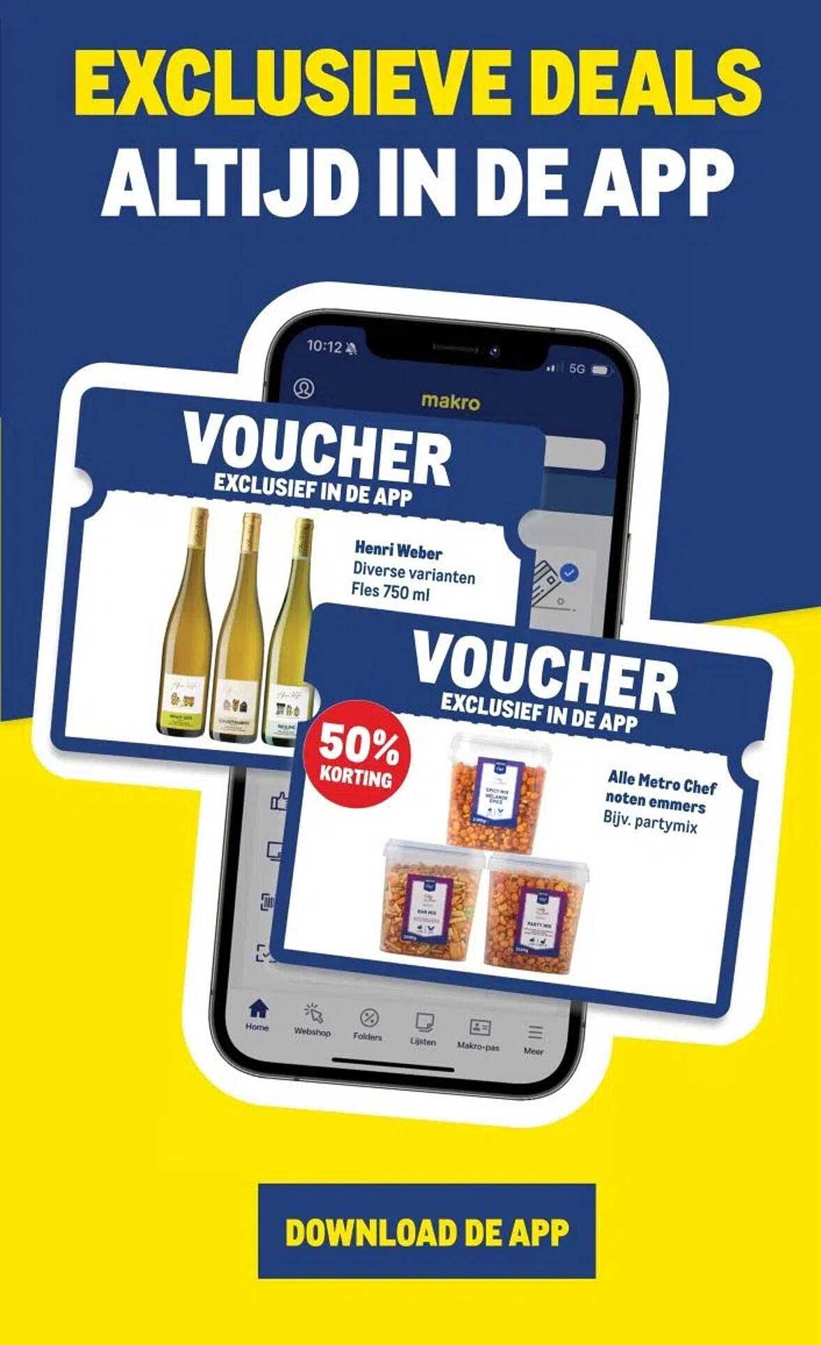 Henri Weber Diverse Varianten Fles 750 Ml Aanbieding bij Makro ...
