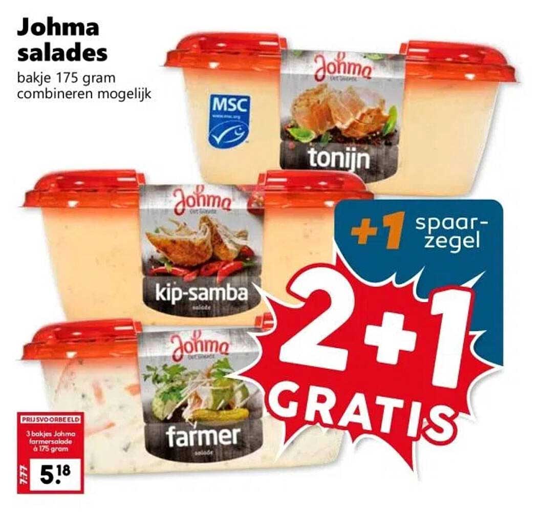 Johma Salades Aanbieding bij Coop - FolderFeest.nl