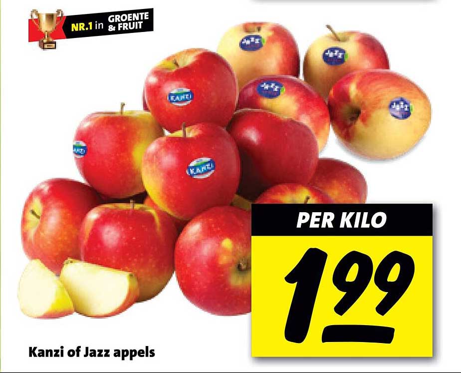 Kanzi Of Jazz Appels Aanbieding bij Boni - FolderFeest.nl