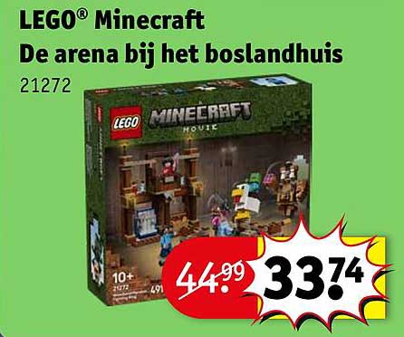 Lego® Minecraft De Arena Bij Het Boslandhuis Aanbieding bij Kruidvat ...