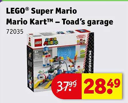 Lego® Super Mario Mario Kart™ – Toad’s Garage aanbieding bij Kruidvat