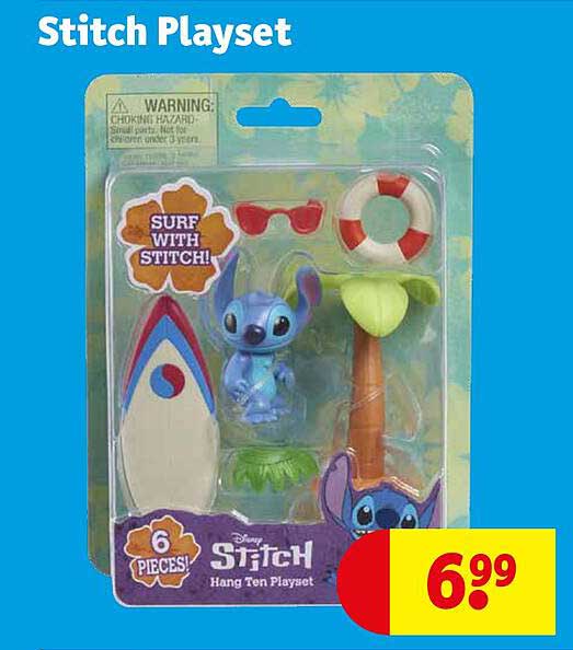 Stitch Playset aanbieding bij Kruidvat