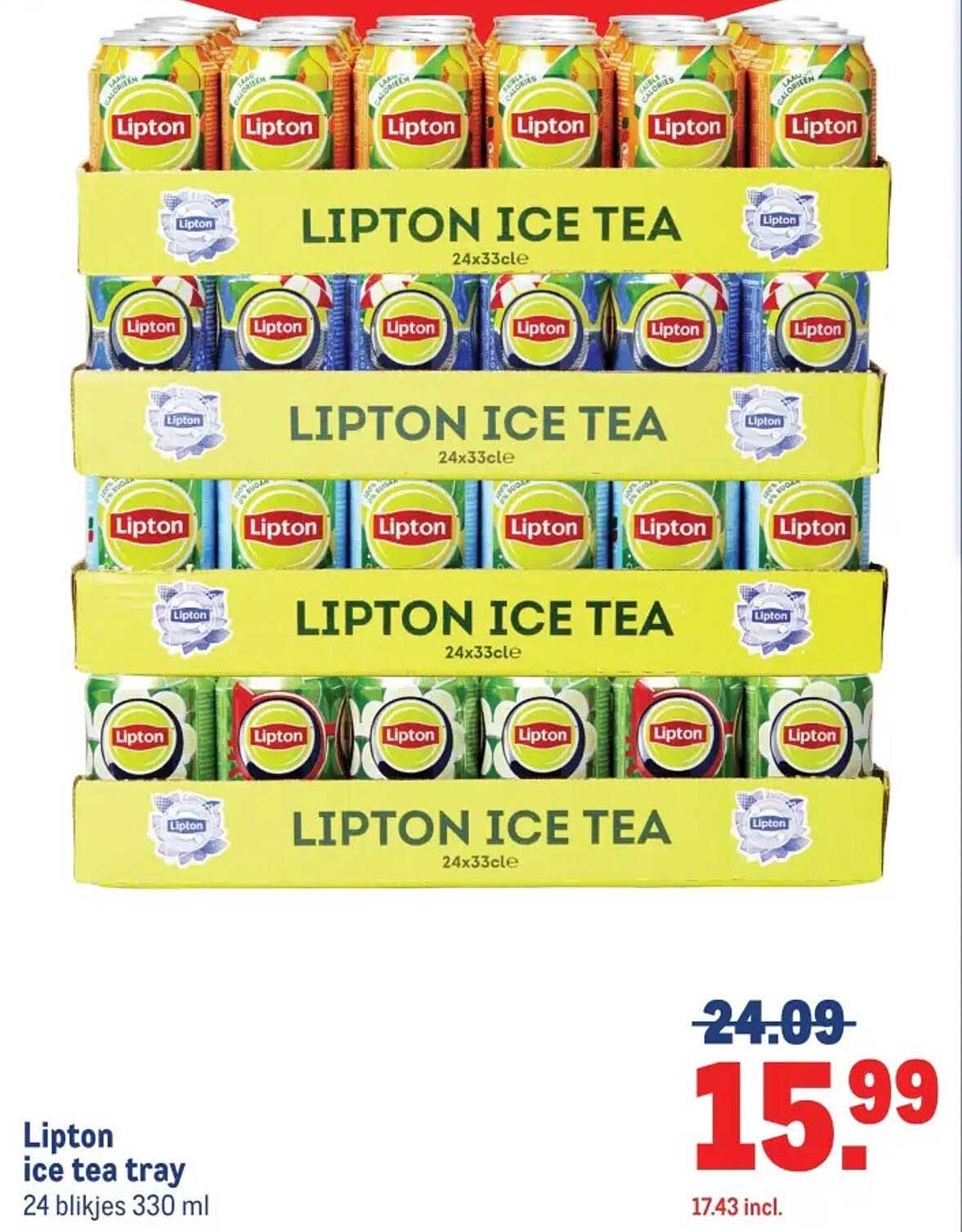 Lipton Ice Tea Tray Aanbieding bij Makro - FolderFeest.nl