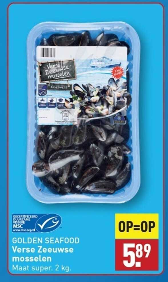 Verse Zeeuwse Mosselen Aanbieding bij ALDI - FolderFeest.nl