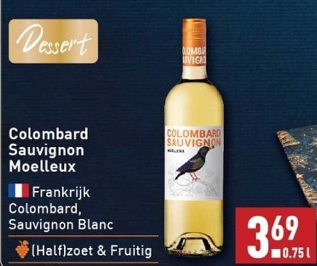 Colombard Sauvignon Moelleux Aanbieding bij ALDI - FolderFeest.nl