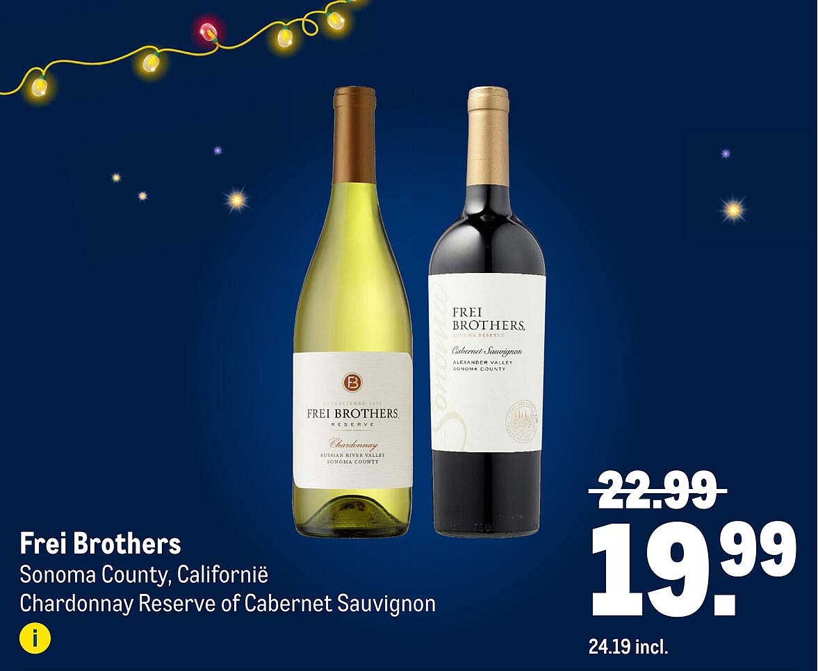 Frei Brothers Aanbieding bij Makro - FolderFeest.nl