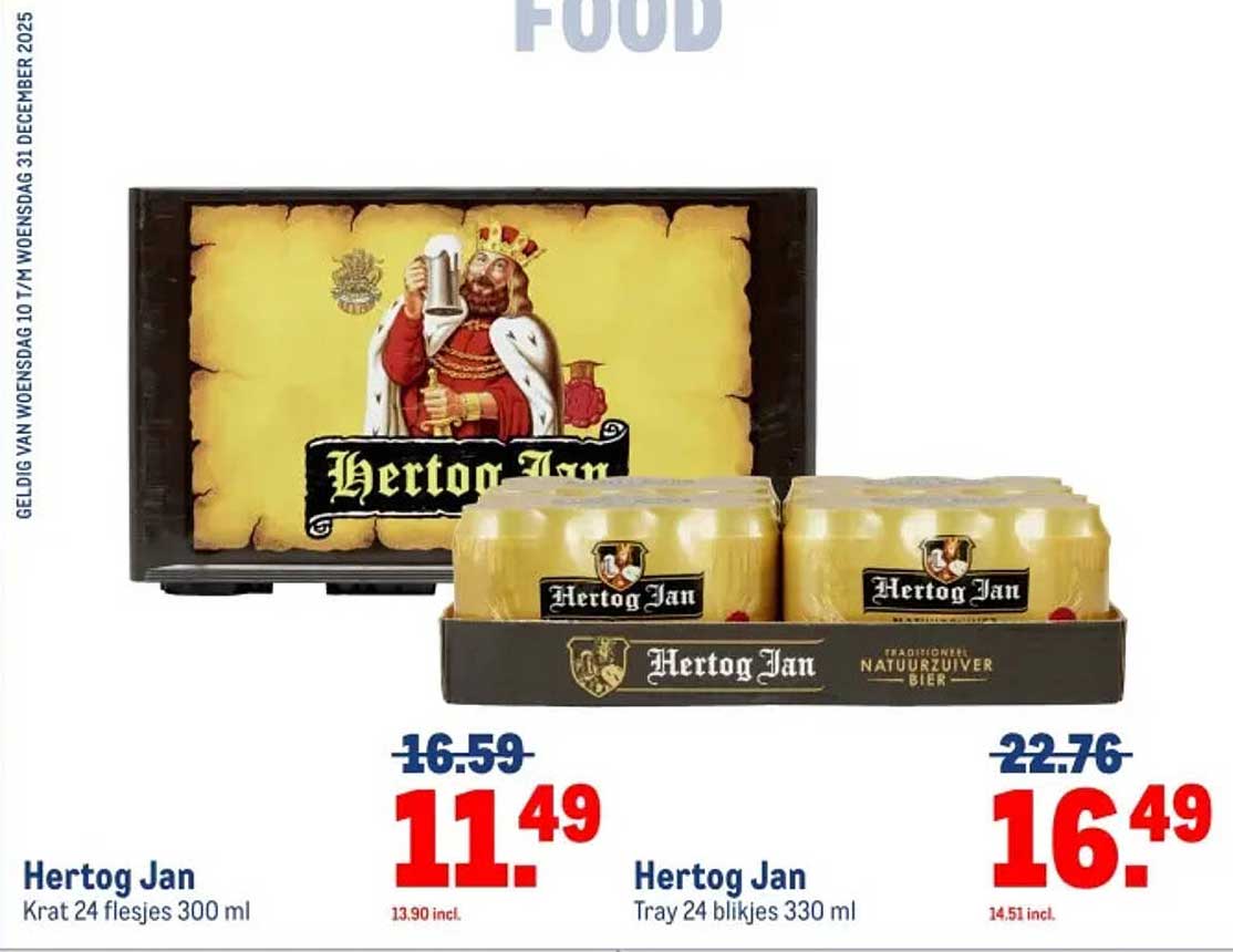 Hertog Jan Aanbieding bij Makro - FolderFeest.nl