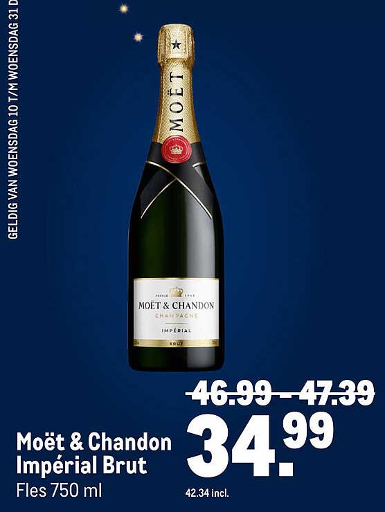 Moët & Chandon Impérial Ice Rosé Champagne Fles 750 Ml Aanbieding bij ...