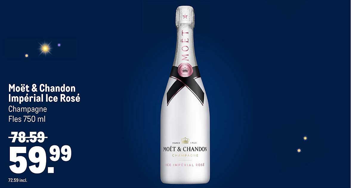 Moët & Chandon Champagne Brut Impérial Aanbieding bij Albert Heijn ...