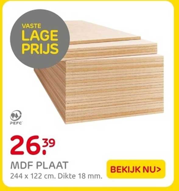 Mdf Plaat Aanbieding bij Praxis - FolderFeest.nl