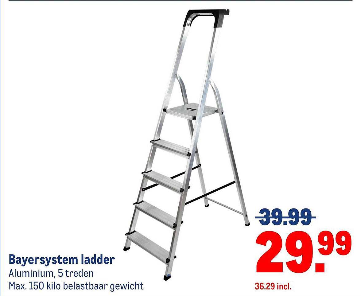 Bayersystem Ladder aanbieding bij Makro