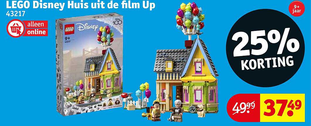 Lego Disney Huis Uit De Film Up aanbieding bij Kruidvat