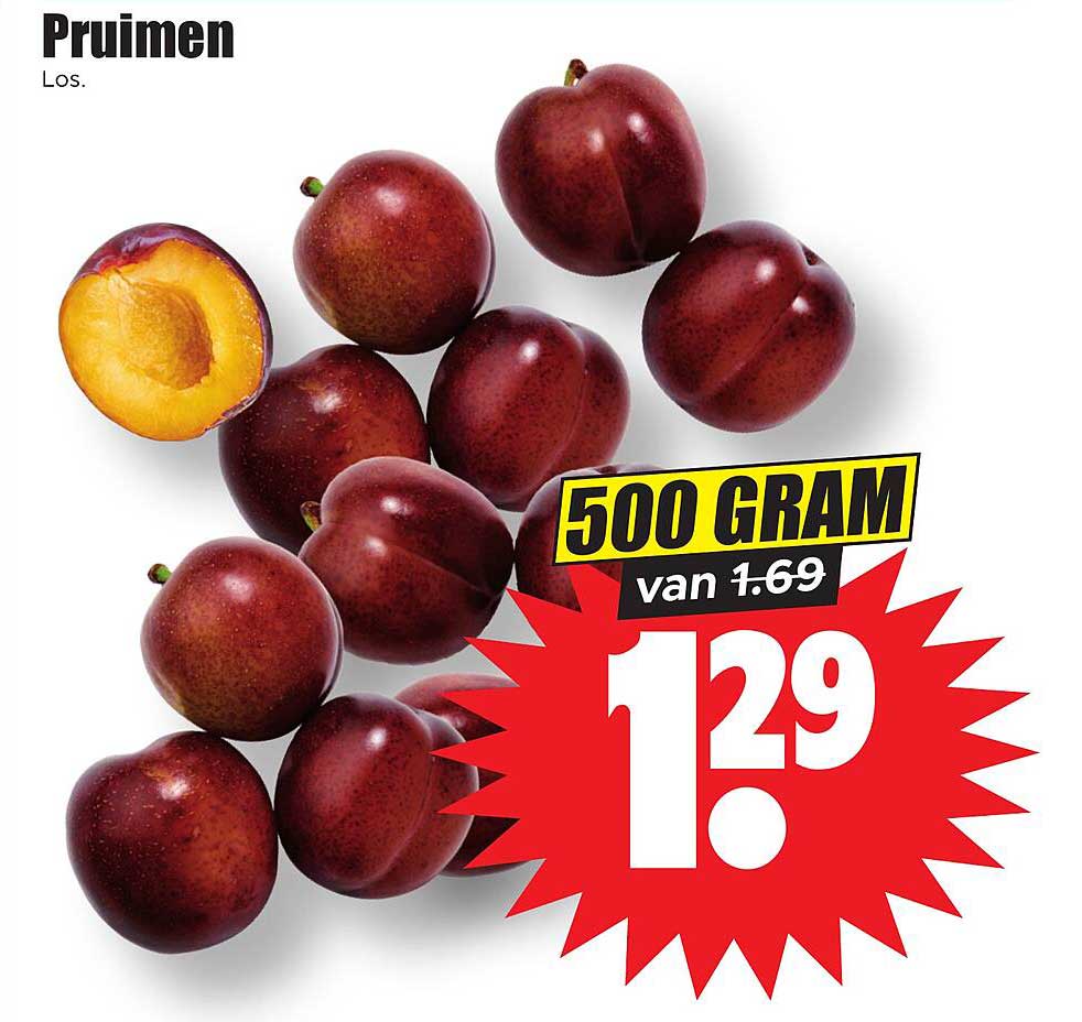 Pruimen aanbieding bij Dirk