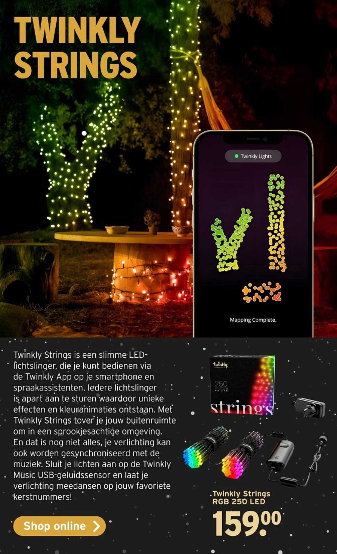 Twinkly Strings Aanbieding bij GAMMA - FolderFeest.nl