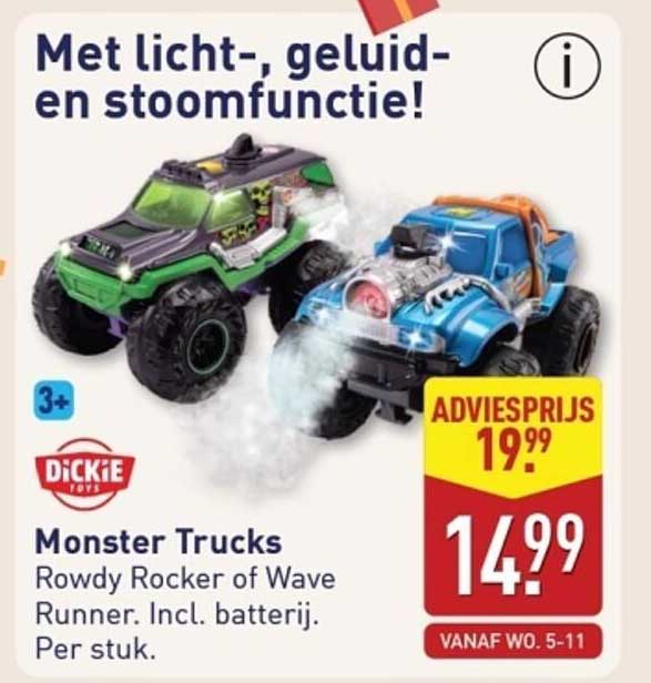Monster Trucks Aanbieding bij ALDI - FolderFeest.nl