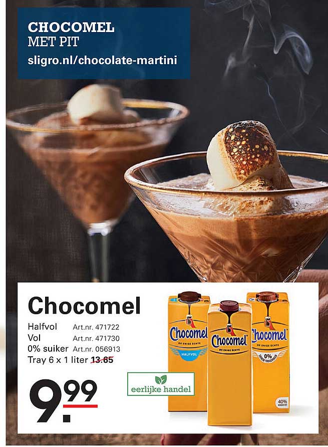 Chocomel Aanbieding bij Sligro - FolderFeest.nl