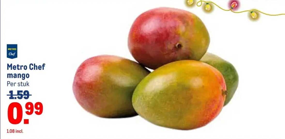 Metro Chef Mango Aanbieding bij Makro - FolderFeest.nl