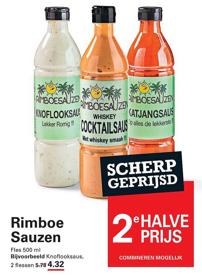 Rimboe Sauzen Aanbieding bij Sligro - FolderFeest.nl